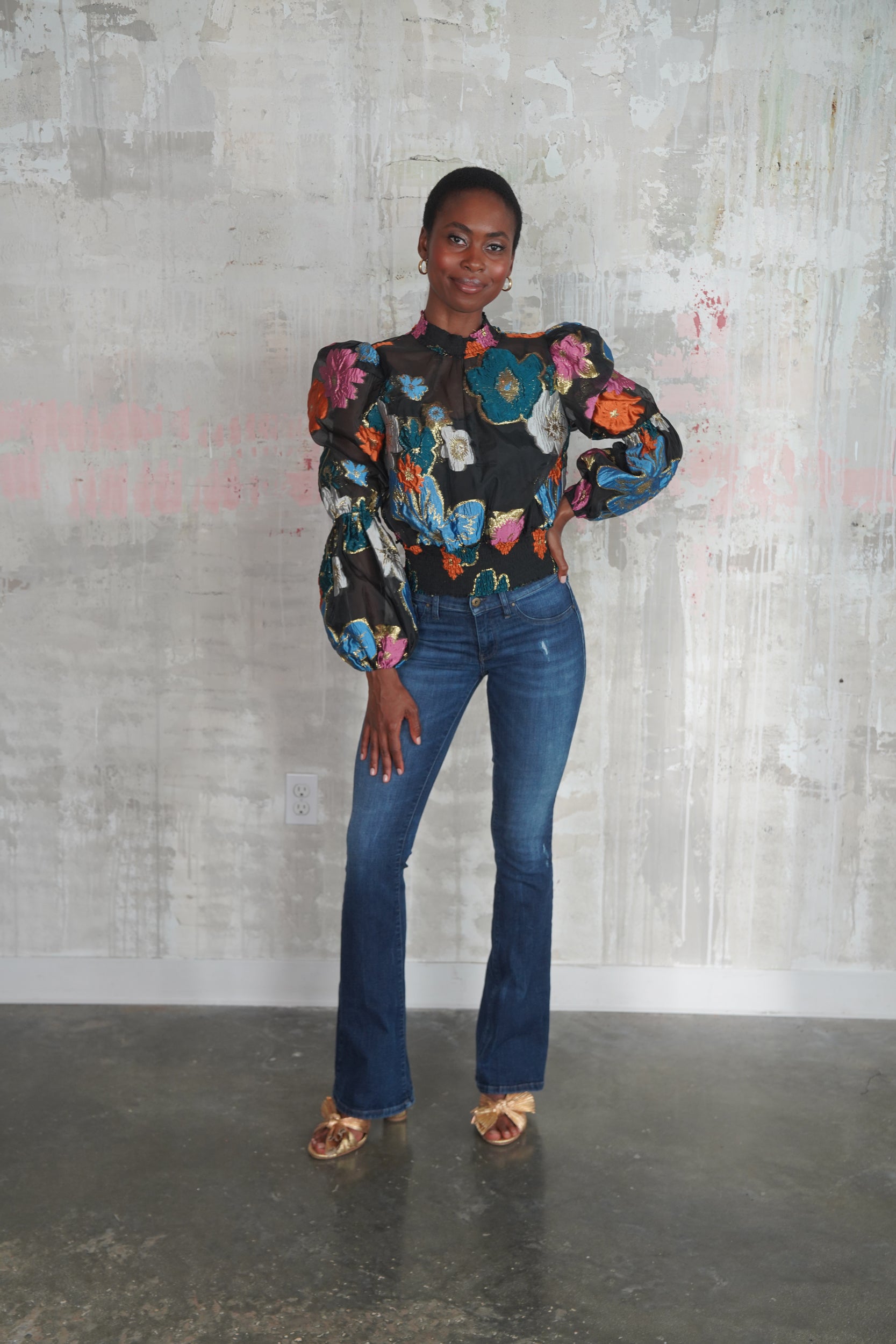 ANNE BLOUSE MOD FLORAL – The House of Perna